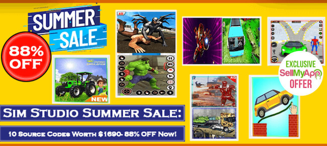 Sim Studio Ultra Sale: 10 Unity 3D Source Codes Worth $1,690- 88% OFF NOW! – Sell My App