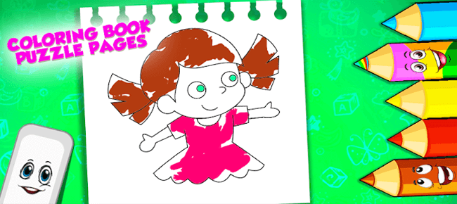 Coloring book puzzle pages – Sell My App