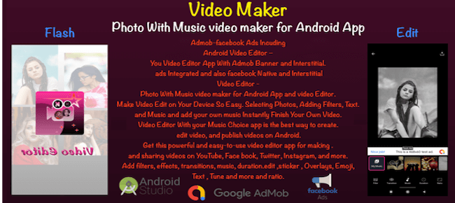 Video Maker – Photo With Music video maker for Android App – Sell My App