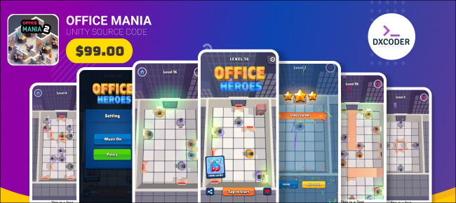 Office Heroes | Hypercasual puzzle solver – Sell My App