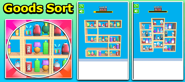 Goods Matching Sort 3d Puzzle Trending Game Unity Source Code Sell My App 