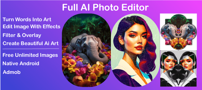 AI Image Generator & Photo Editor – Sell My App