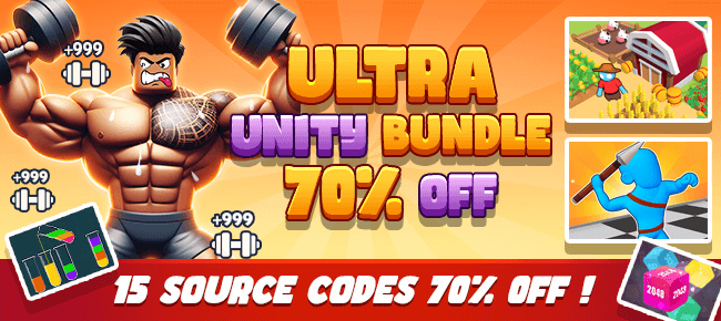 CM Game’s Ultra Unity Bundle: 15 Source Codes worth $1,585 -70% OFF NOW! – Sell My App