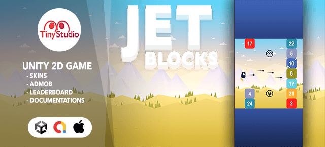 Jet Blocks – Unity project – Sell My App