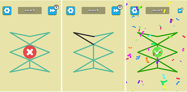 Easy One Line: Drawing Puzzle – Sell My App