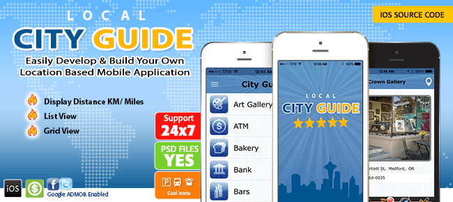 Local City Guide iOS App – Sell My App