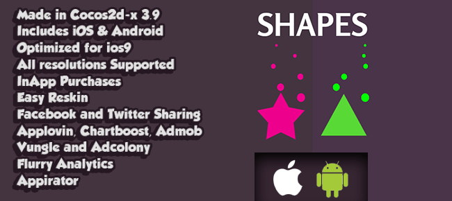 Shapes Template – Sell My App